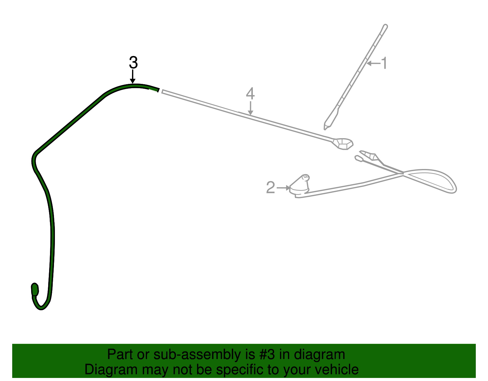 2012 Scion iQ Cable 86101-74021 | Toyota Parts Center