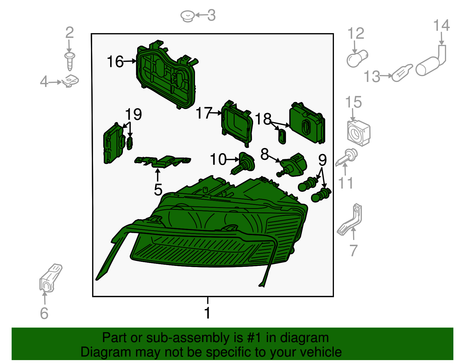 4E0-941-029-BT - Composite Headlamp 2006-2010 Audi | Audi OEM Parts Guy