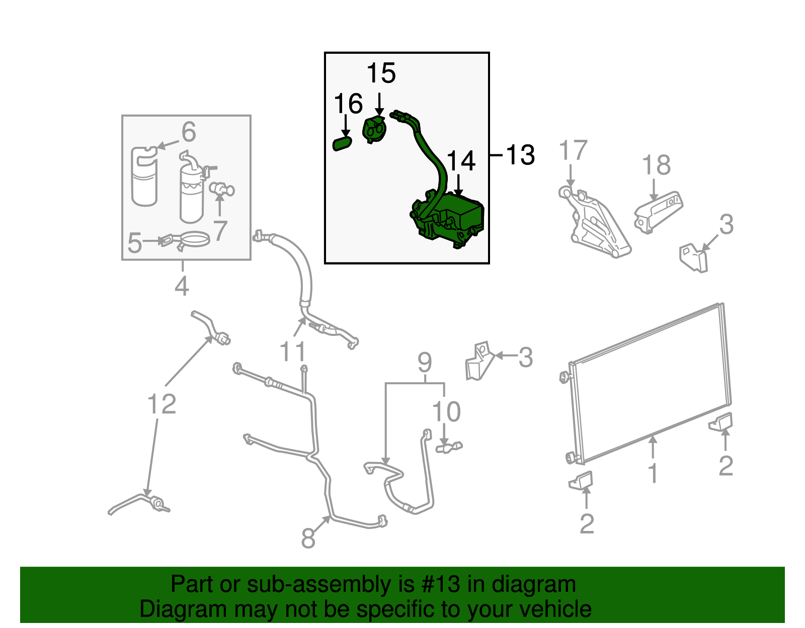OEM GM Compressor For 2008-2013 GM - Part No. 25880380 | Karl Kustoms ...