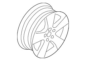 36116770200 - 2007-2013 BMW X5 Wheel, Alloy (36-11-6-770-200) | BMW of ...