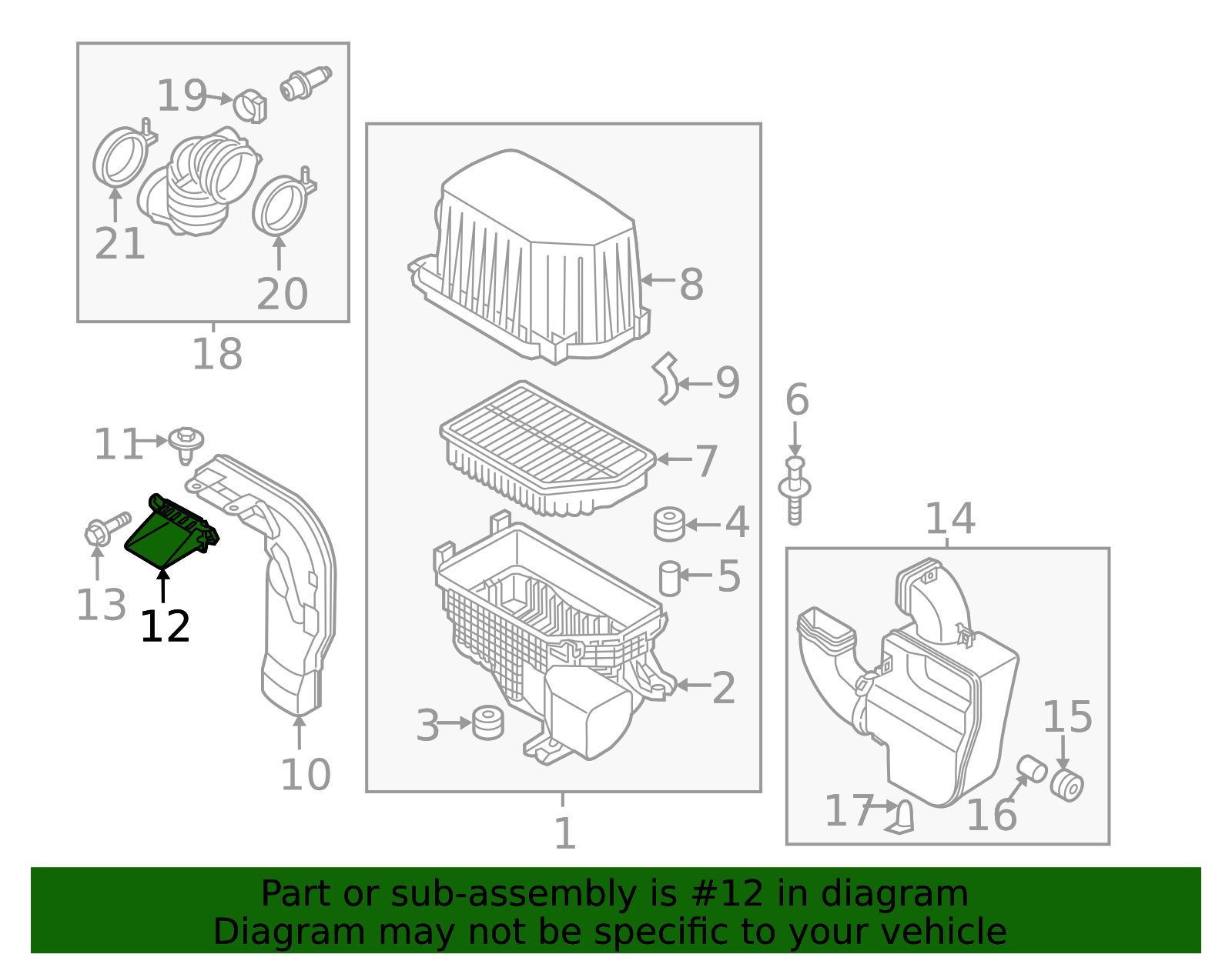 28213-B2000 - Shield 2014-2019 Kia Soul | Kia.Parts Store