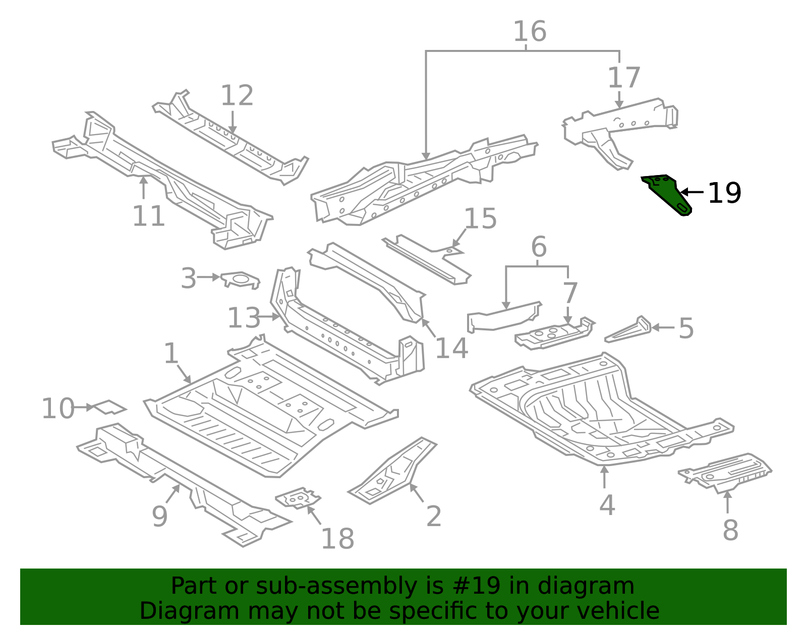51095-42010 - High-Quality Tow Hook Bracket for 2019-2025 Toyota ...