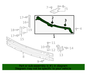 2018-2024 Chevrolet Upper Support 84725054 GM | GMPartsDirect.com