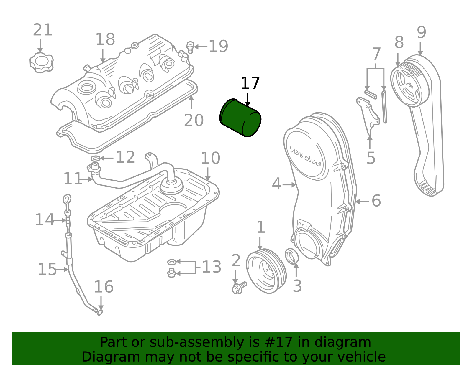 1985-2002 Chevrolet Filter 19472563 | Applegate Chevrolet Parts