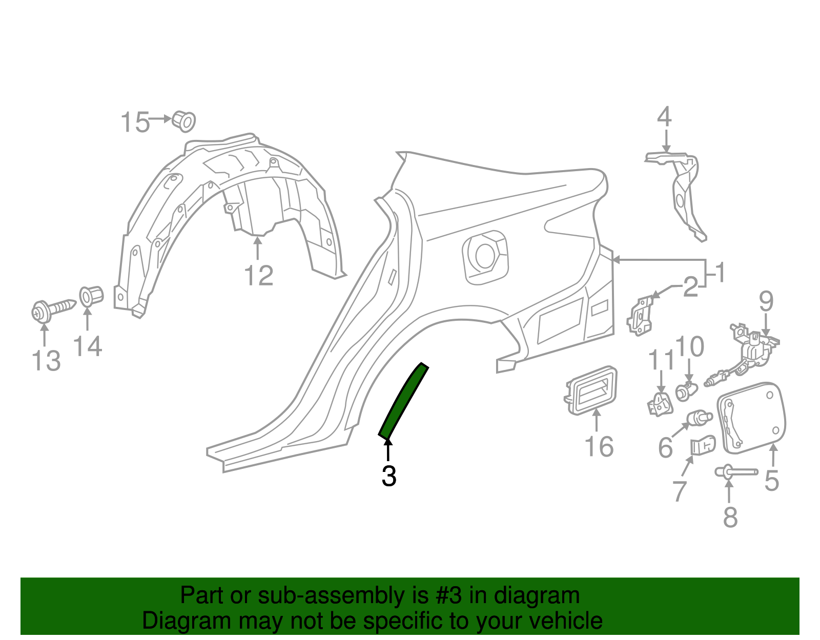 67857-33040 - Stone Guard 2013-2018 Lexus | Longo Lexus Parts