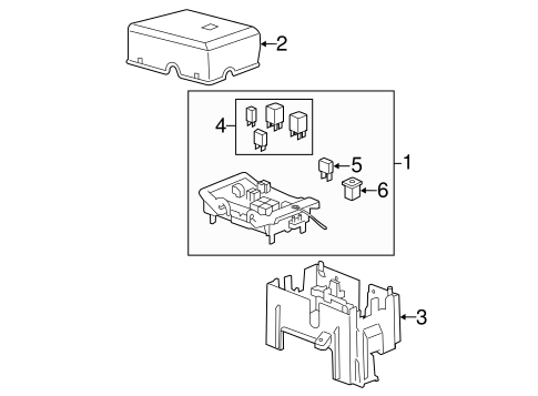Relays for 2013 Chevrolet Silverado 1500 | GMPartsDirect.com