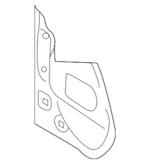 5N0-813-327 - Tail Lamp Pocket 2009-2018 Volkswagen | Volkswagen Parts ...