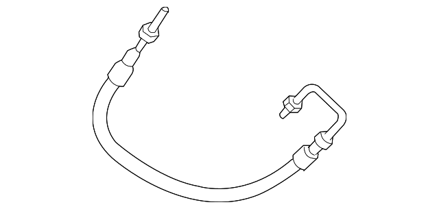 2005-2013 Chevrolet Corvette Power Steering Gear Inlet Hose 15903239 ...