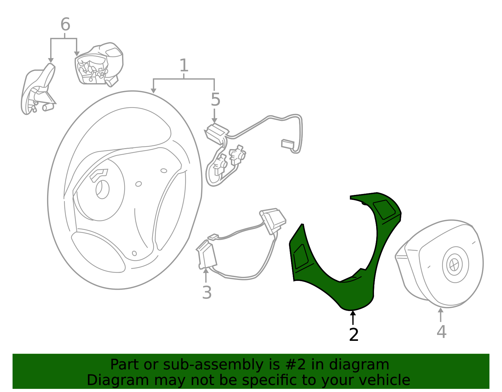 Genuine BMW 32-30-7-845-940 | E9x M3 Steering Wheel Multifunction ...