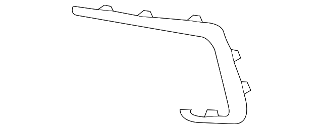 Genuine Hole Cover Trim for 2017-2019 Hyundai | Part# 86555-B8AA0 ...