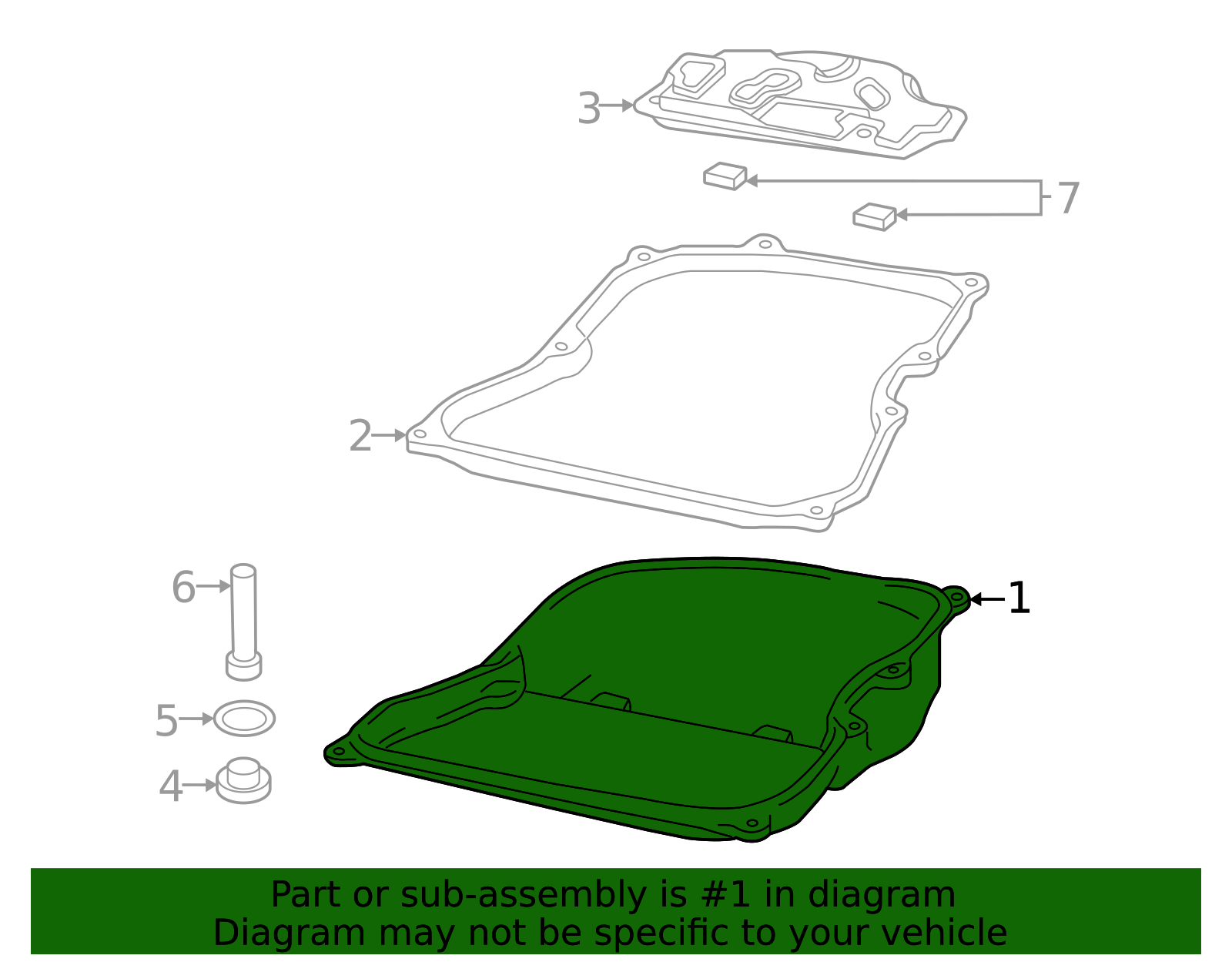 2017-2022 Volkswagen Trans Pan 09G-321-361-F | VW Direct Auto Parts