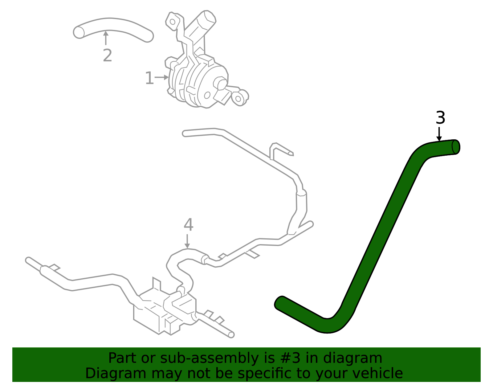 36922-0E650 - High-Quality Engine Coolant Hose for 2019-2023 Hyundai ...