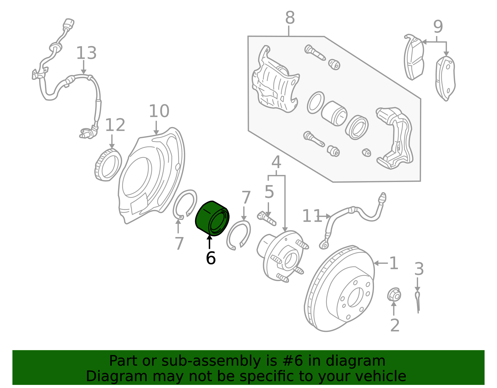 402102Y000 - Wheel Bearing 2000-2004 INFINITI | Infiniti of Orland Park