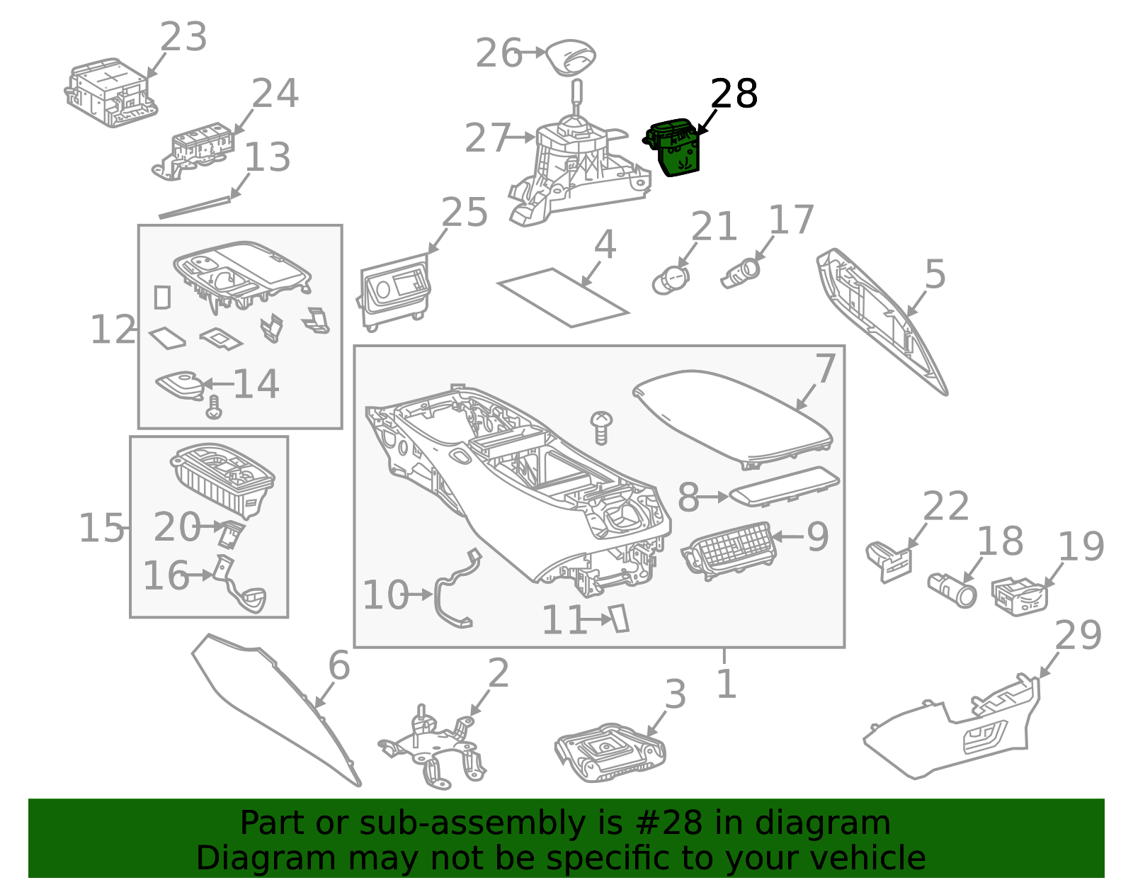 2018-2025 Lexus Shift Indicator 35978-50180 | OEM Parts Online