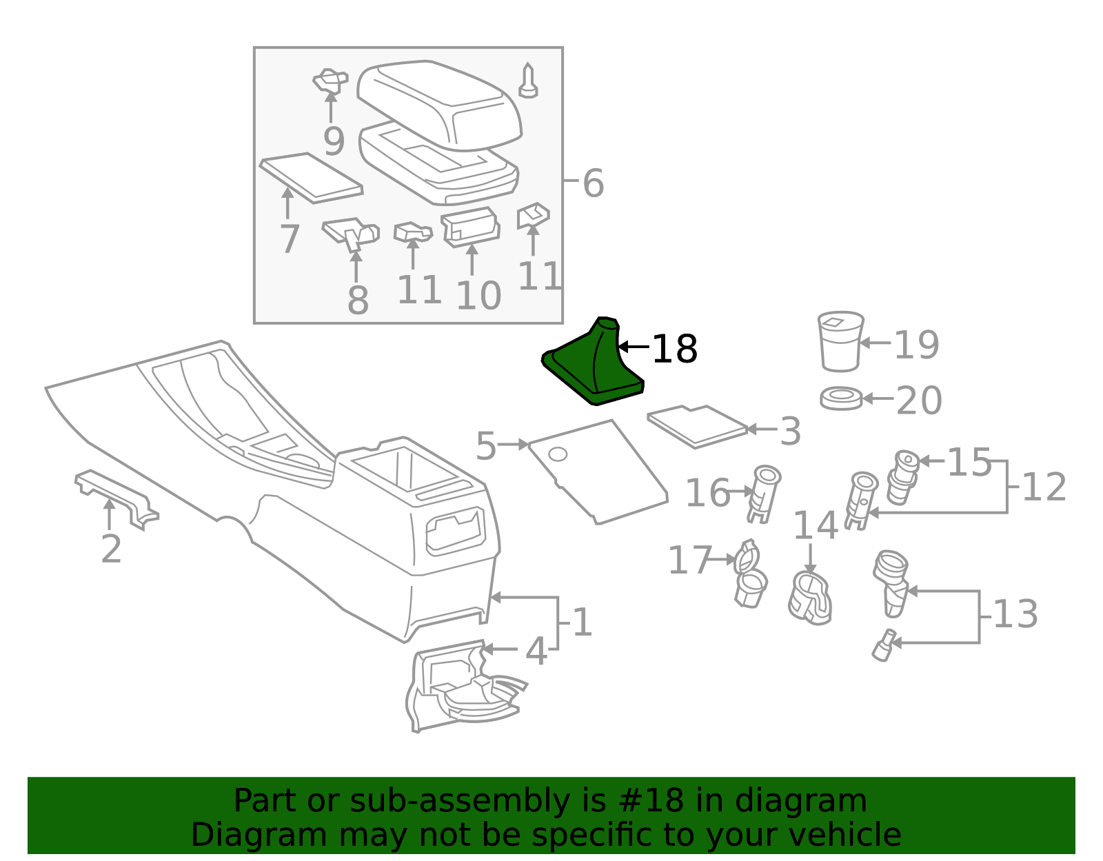 58808-12180-B0 - High-Quality Automatic Transmission Shift Linkage Boot ...
