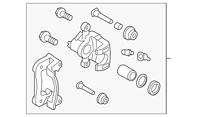 2011-2016 Hyundai Caliper 58311-3XA30 | OEM Parts Online