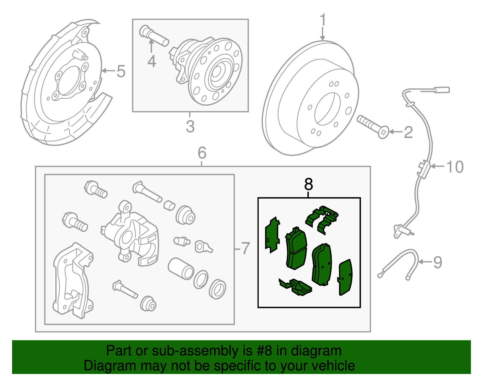 58302-3XA30 - Brake Pads - 2011-2016 Hyundai | Conicelli Hyundai