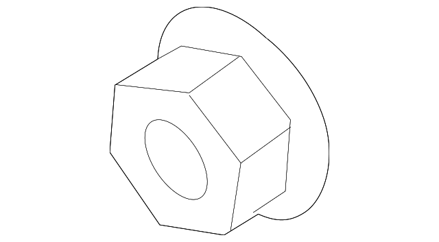 2005-2024 Land Rover Stabilizer Link Nut FY114056 | OEM Parts Online