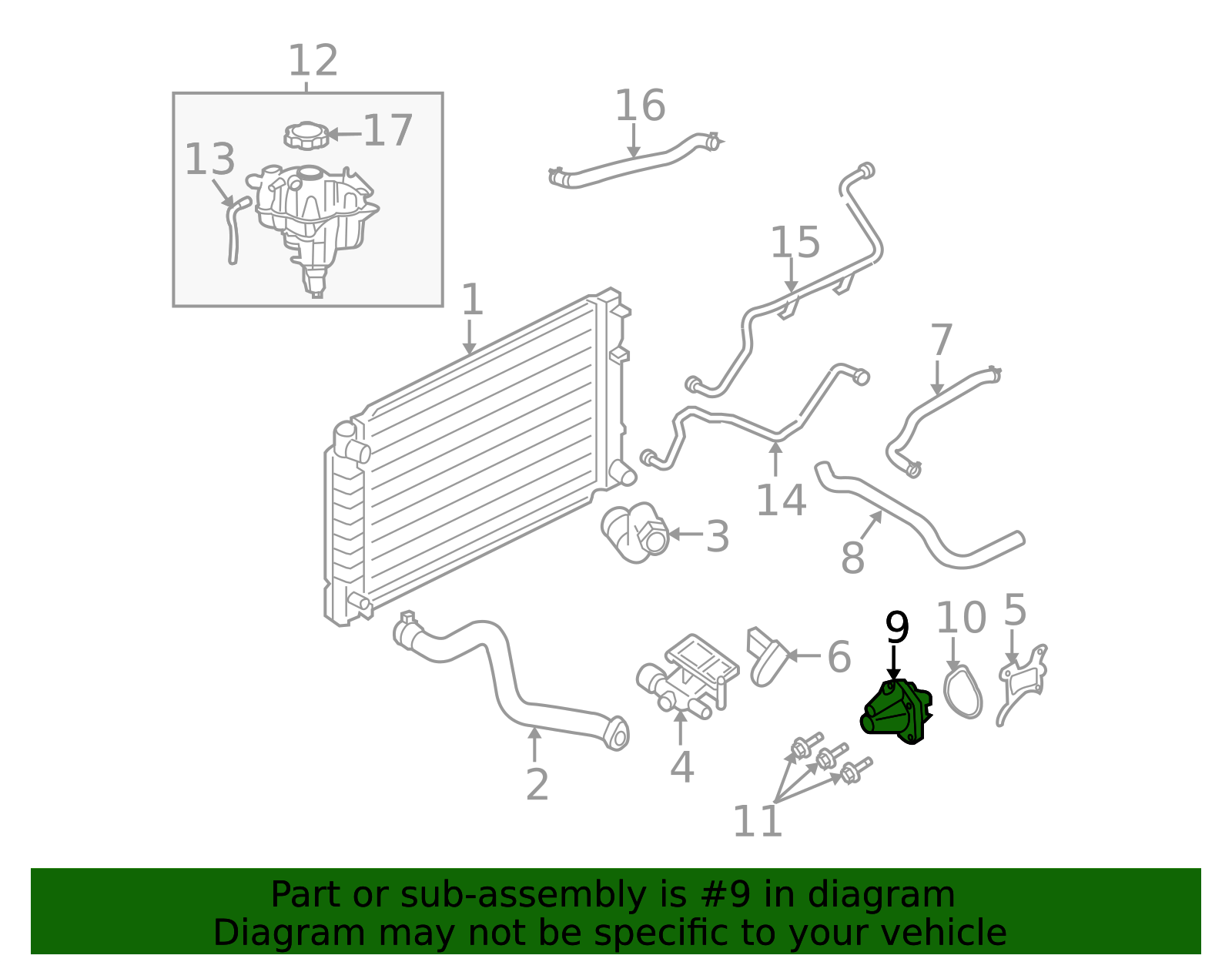 4L5Z-8575-B - High-Quality Thermostat Unit for 2004-2013 Ford ...