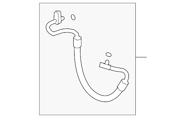 80315-TA0-A01 - Discharge Hose 2008-2010 Honda Accord | Honda Parts Online