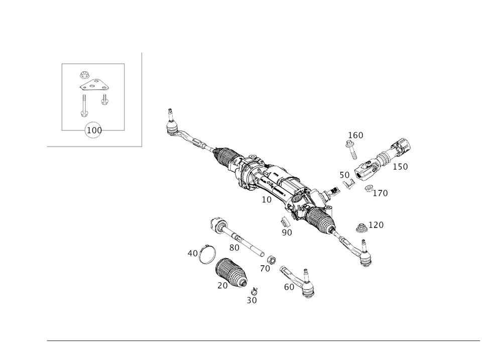 205-628-19-00 - Mounting Plate 2015-2026 Mercedes-Benz | Mercedes-Benz ...
