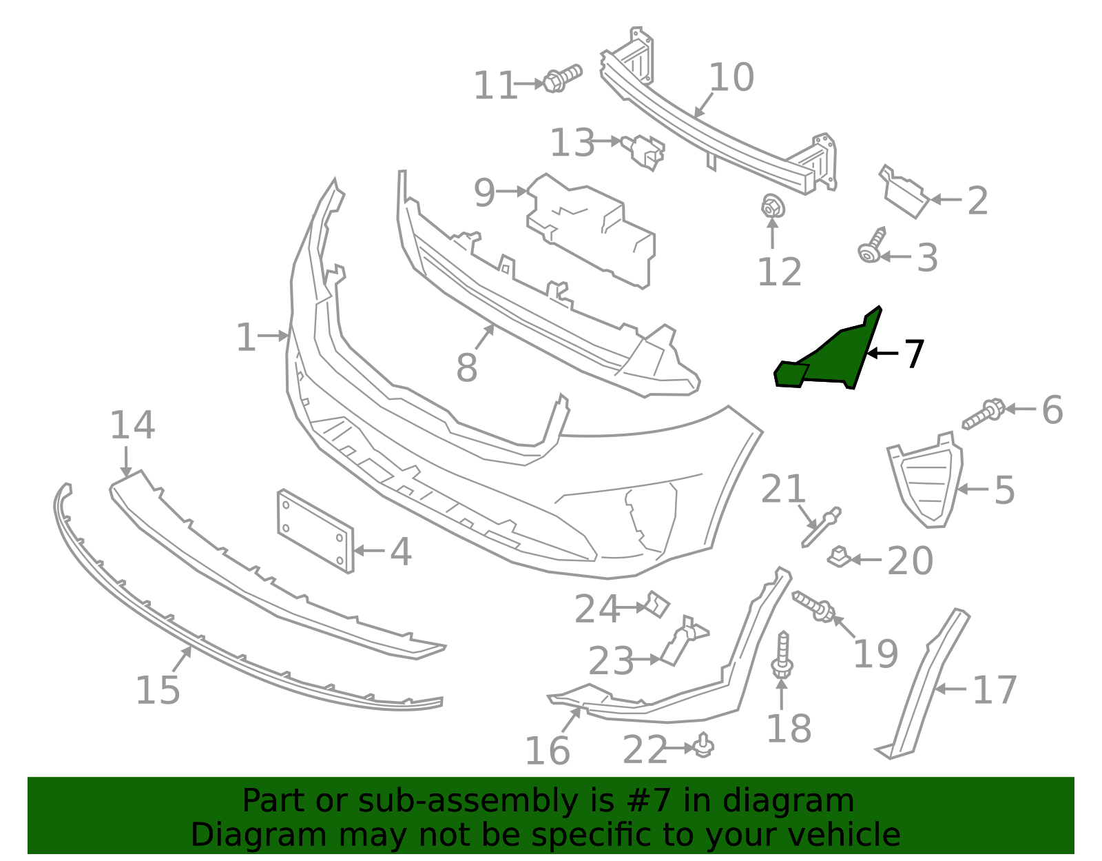 2019-2020 Kia Sorento OEM NEW 2019-2020 Kia Sorento Sport Front Driver ...