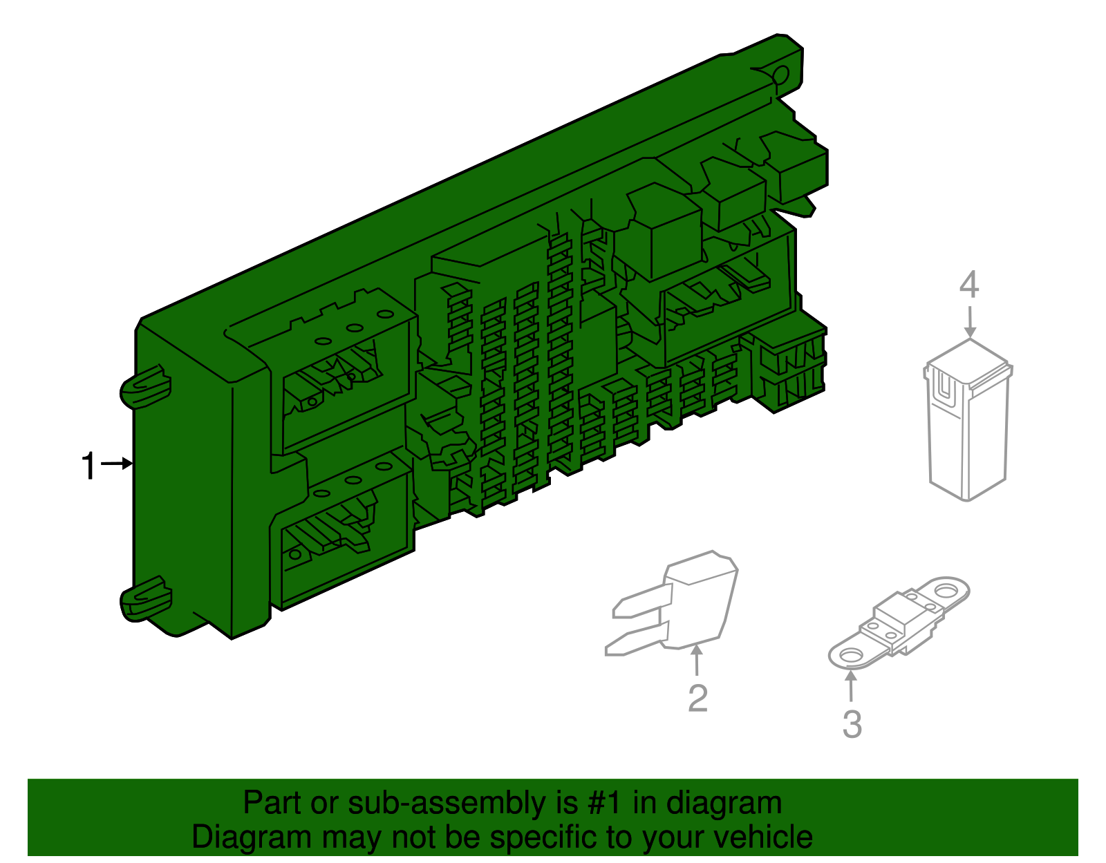 Genuine Fuse Box for 2016-2017 Land Rover Range Rover | Land Rover Part ...