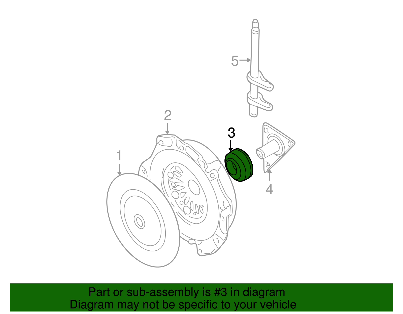 1996-2008 Hyundai Release Bearing 41421-39000 | OEM Parts Online