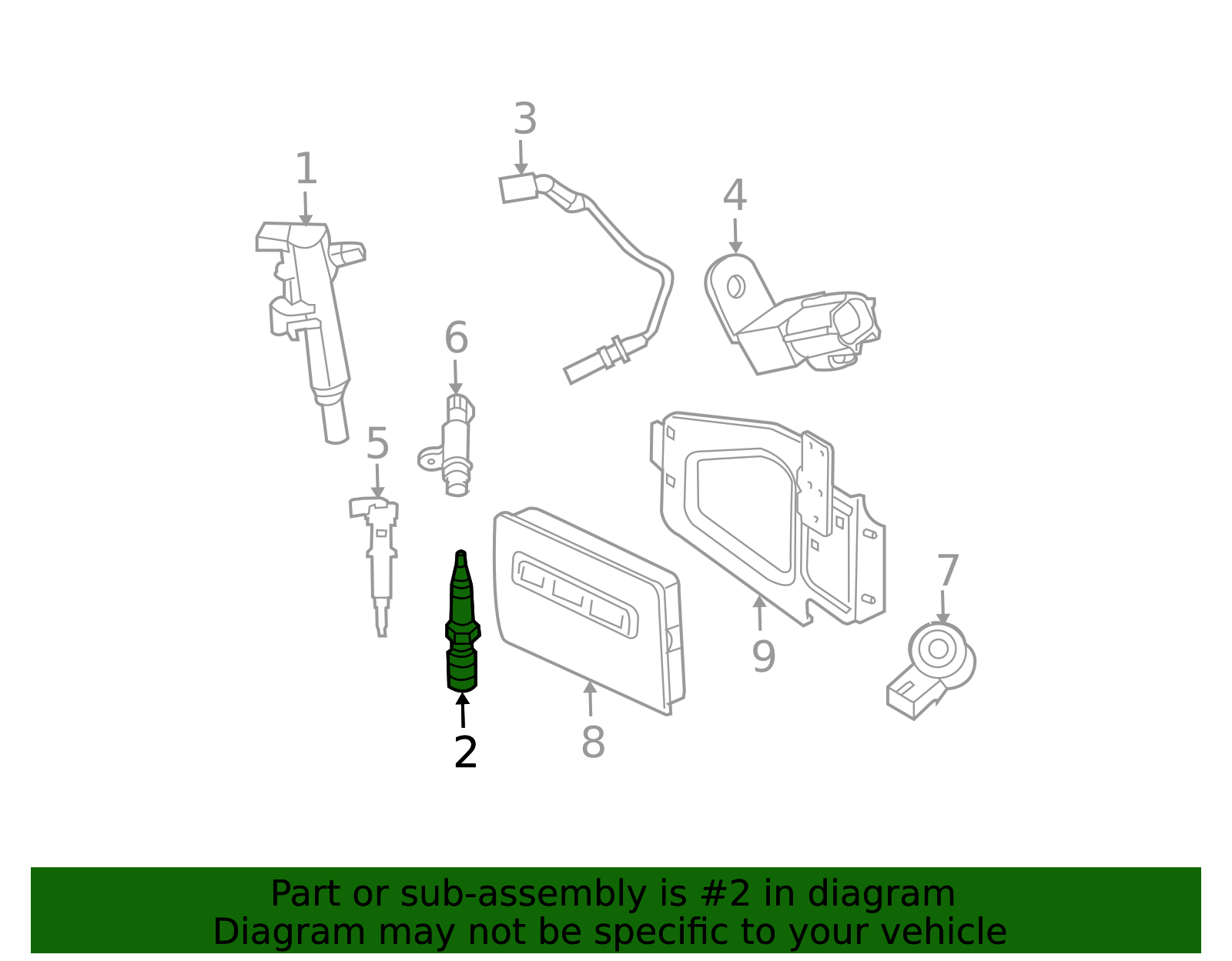 2008-2013 Mopar Spark Plug SPFR8TI332 | Mopar Parts Canada