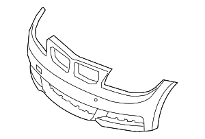 51-11-8-057-507 - Bumper Cover 2008-2013 BMW | BMWPartsDirect.com