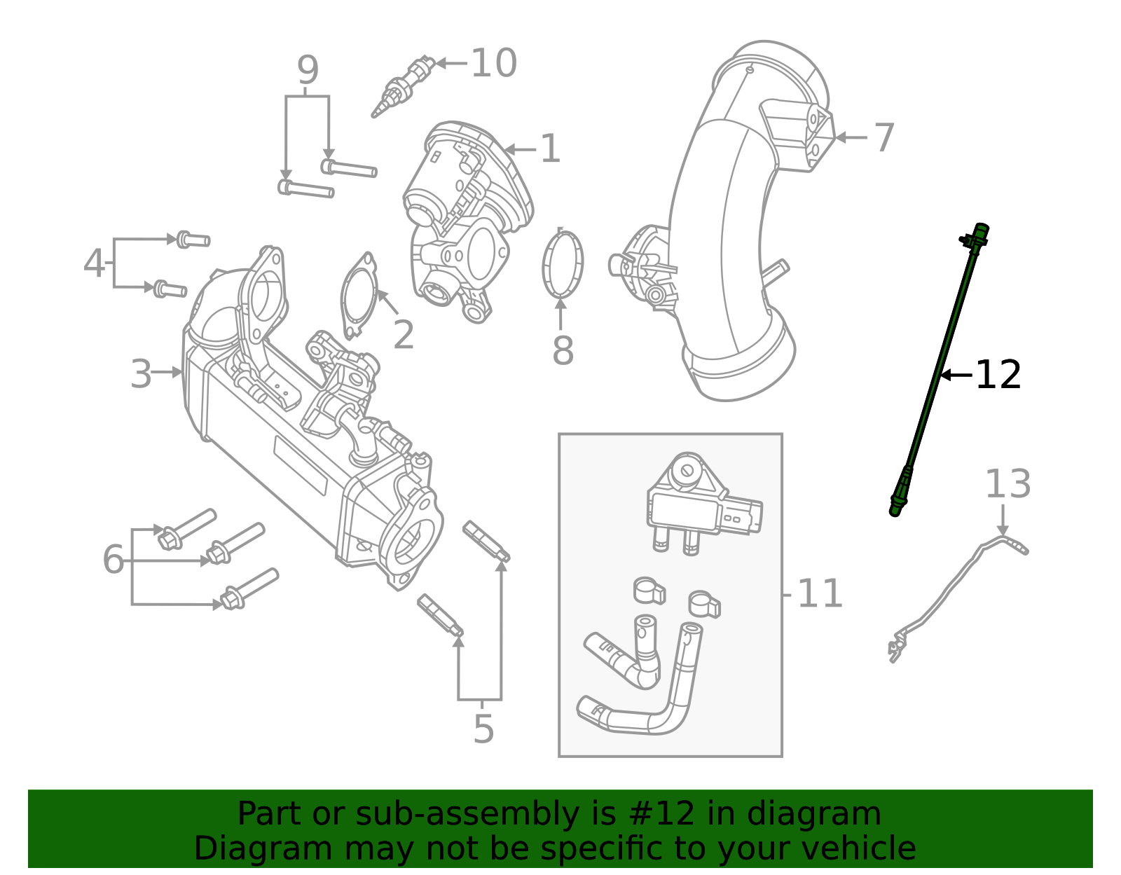 Oxygen Sensor 68171190AC | Mopar Parts Canada