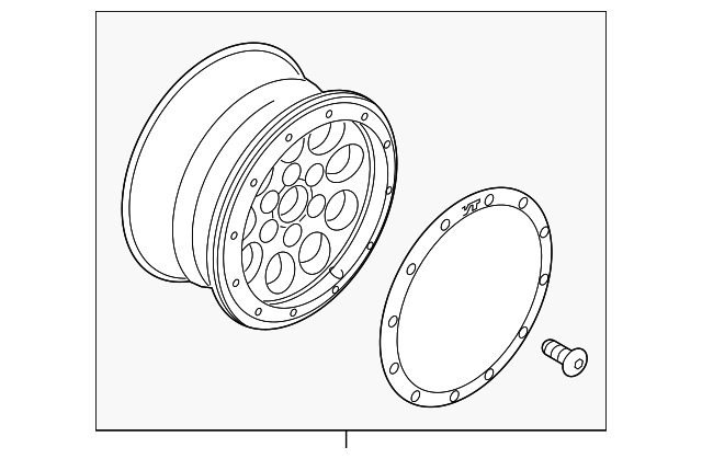 2013-2014 Ford F-150 | Wheel, Spare | DL3Z-1007-D | Walls' Ford Parts