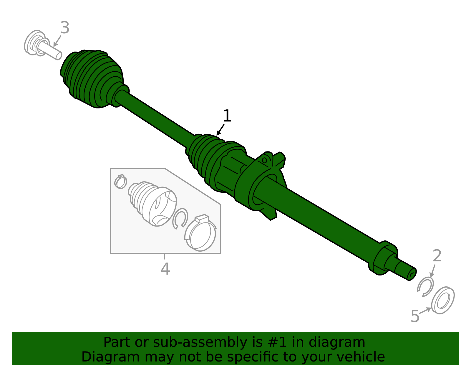 Axle Assembly 31-60-5-A2D-FC5 | BMW Parts Warehouse