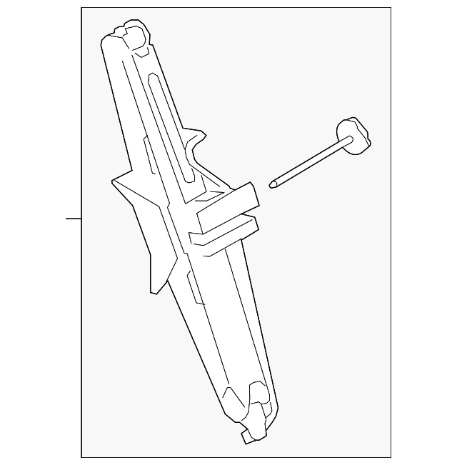 2014-2023 Ford Transit Connect Jack Assembly KT1Z-17080-C | Ford OEM ...