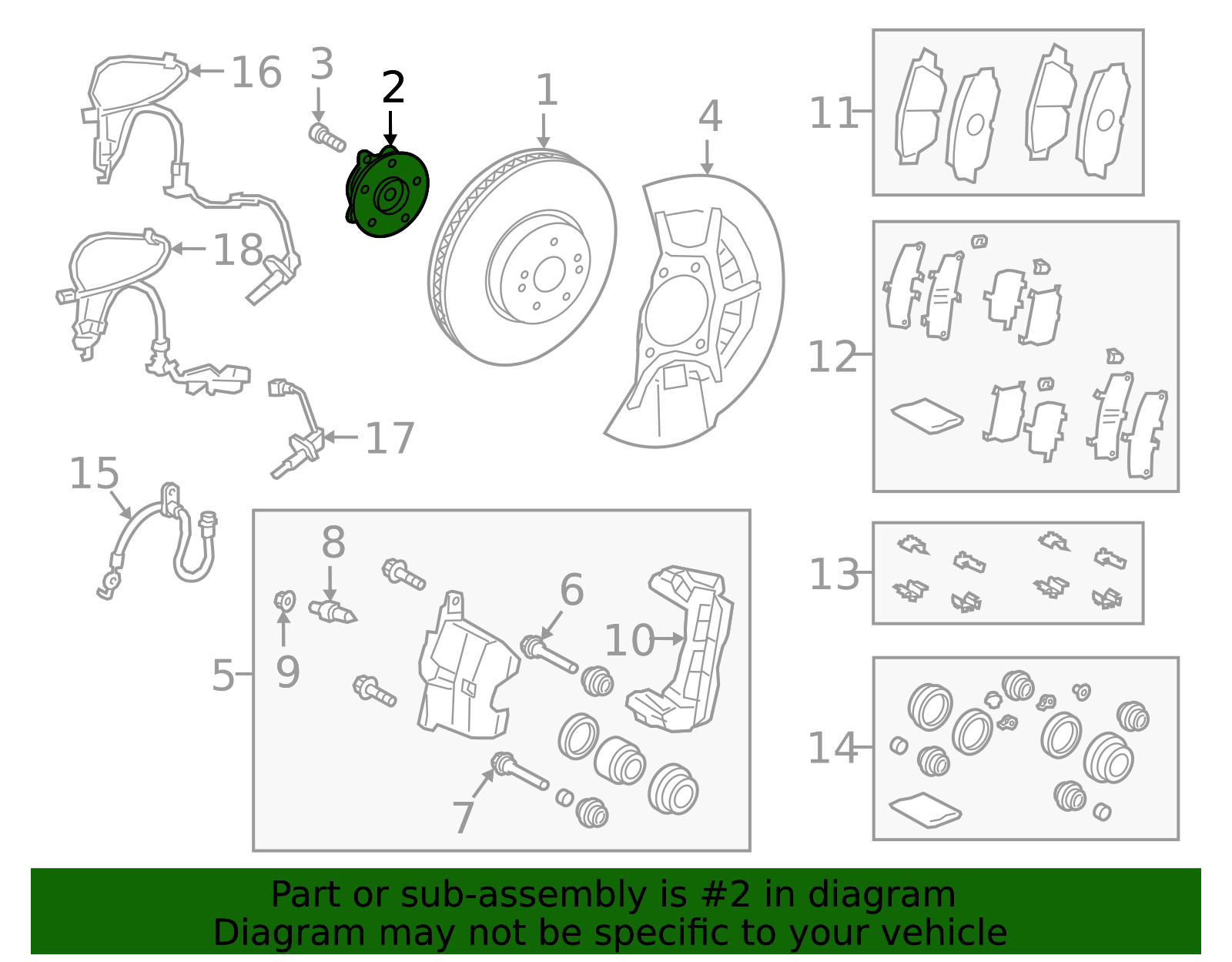 43550-06010 - Hub & Bearing For 2021-2024 Lexus ES250 | Lexus OE Parts