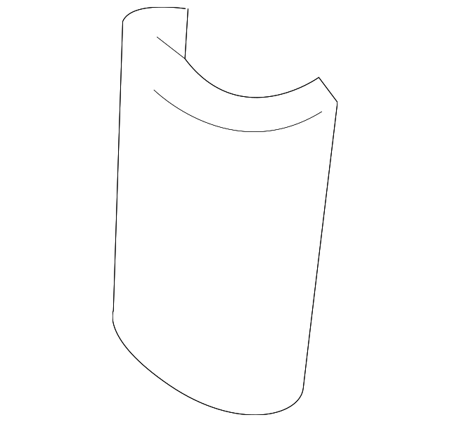 2014-2025 GM Jet Black Front Seat Belt Anchor Plate Tensioner Cover ...