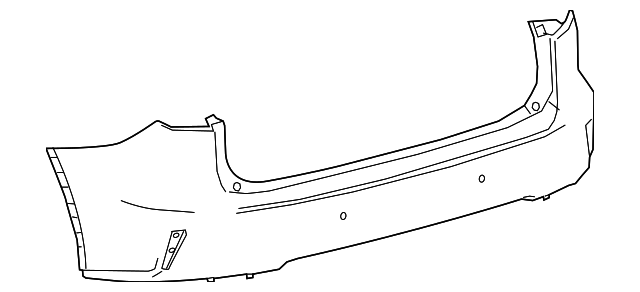 52159-0E915 - Bumper Cover For 2016-2019 Lexus | Lexus OE Parts