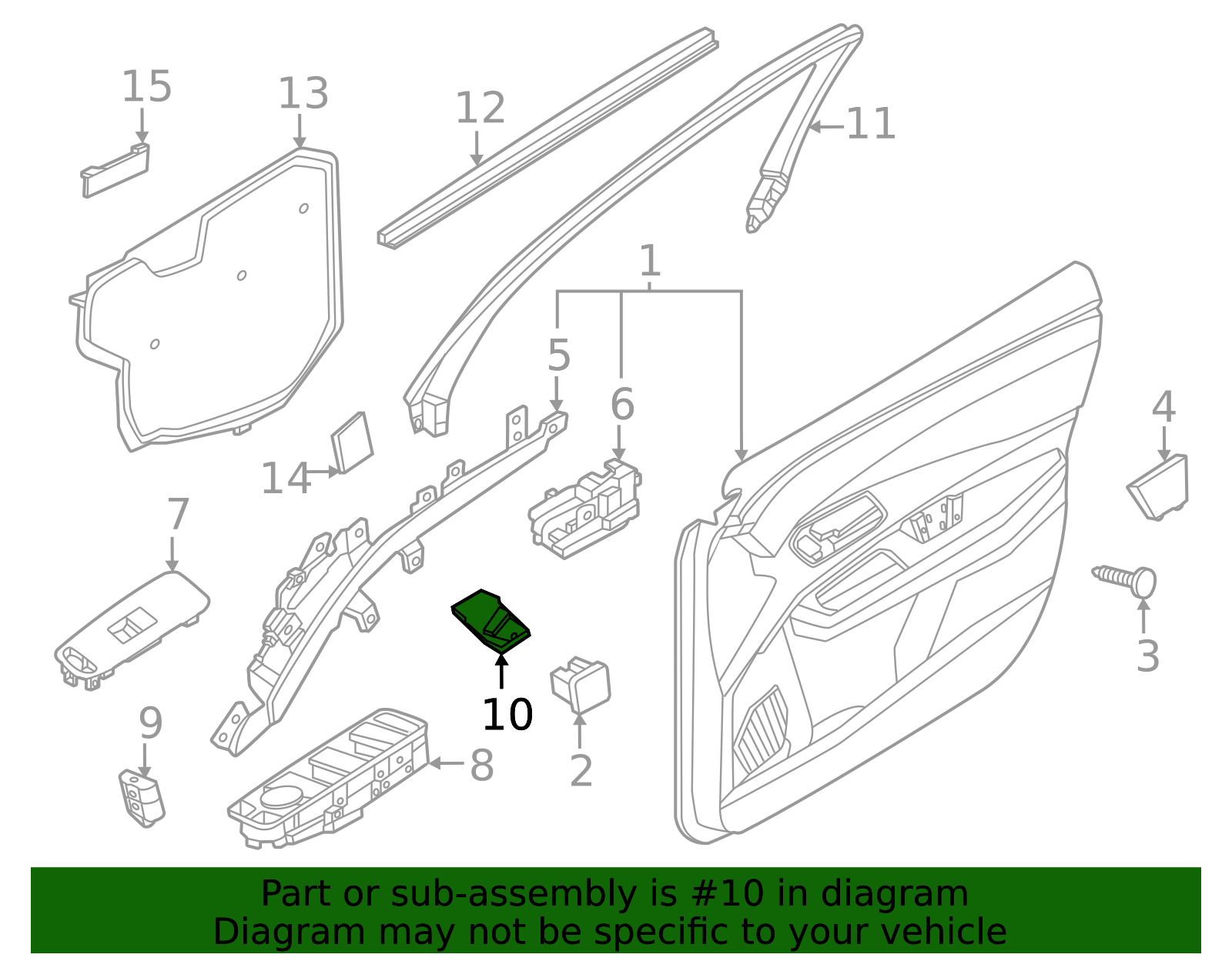 2023-2025 Nissan ARIYA Memory Switch 25491-6RA2A | Nissan USA