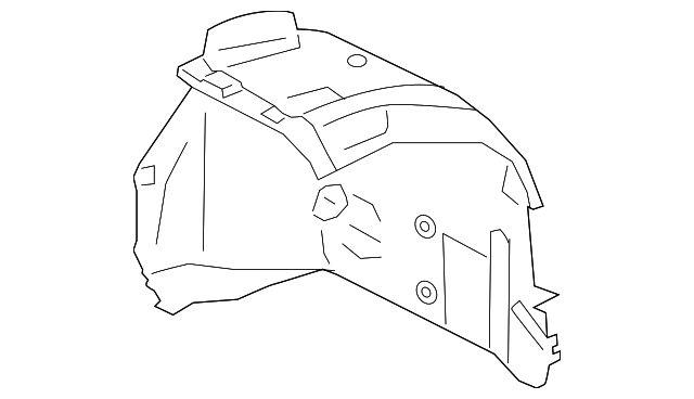 51-71-7-340-795 - 2017-2023 BMW - Rear Fender Liner | BMWPartsHub