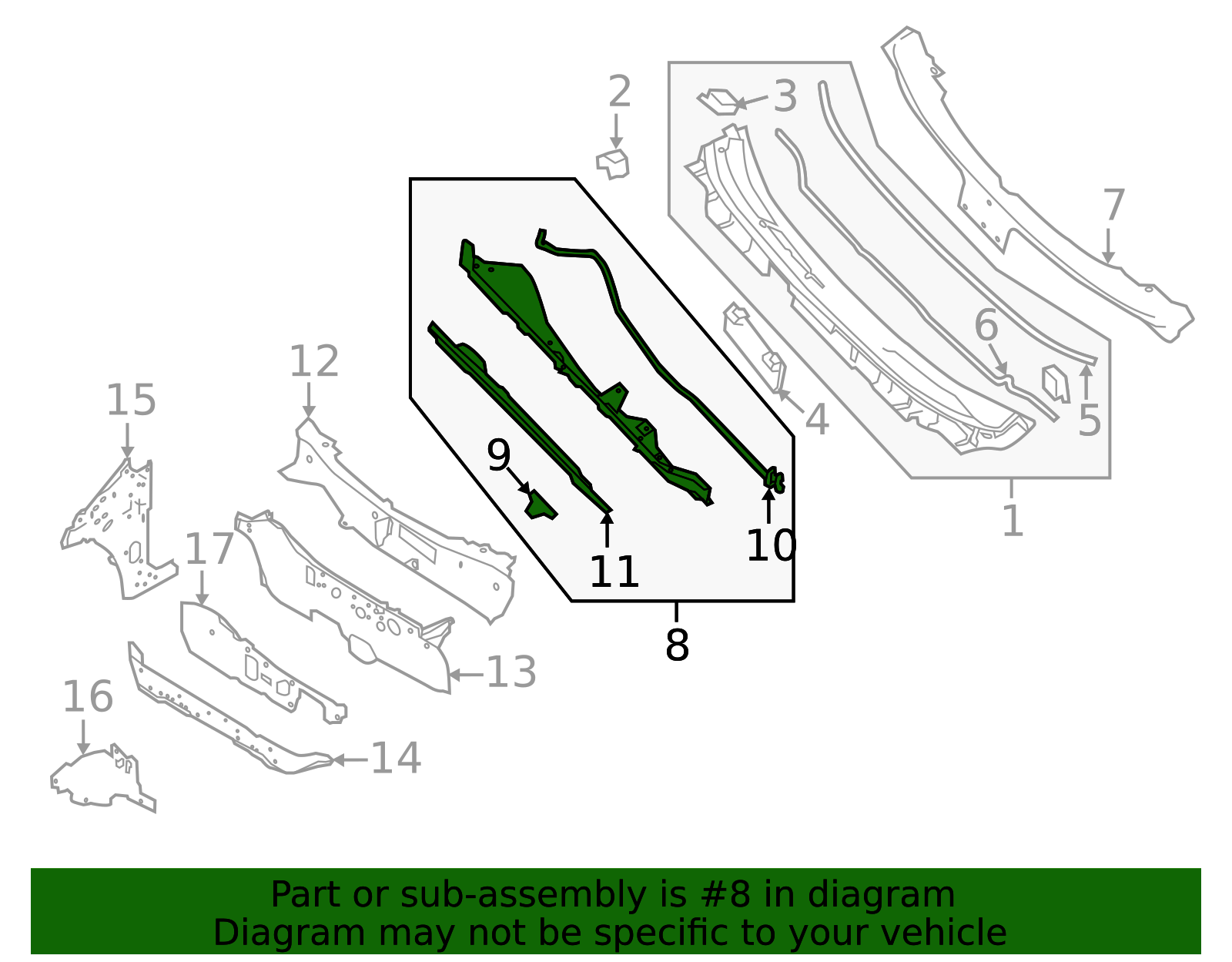 66318-4CC0A - Extension Panel 2014-2023 Nissan | Official Nissan Parts ...