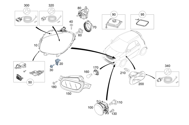 Mercedes-Benz Headlights For Sale | Mercedes-Benz USA Parts