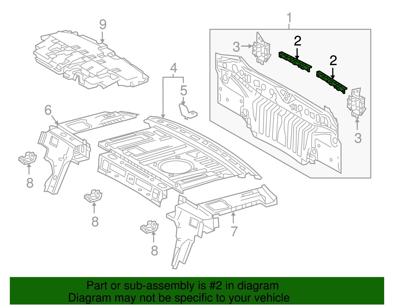 58385-06150 - 2018-2024 Toyota - Bumper Bracket | Nucar Toyota Parts