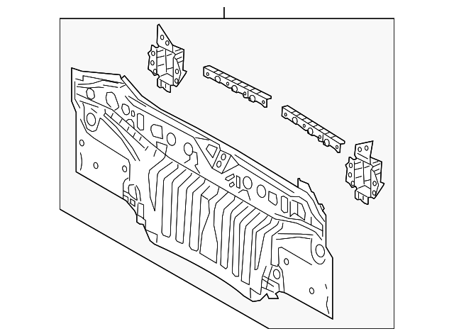 58307-06221 - Rear Body Panel 2018-2025 Toyota Camry | Longo Toyota Parts