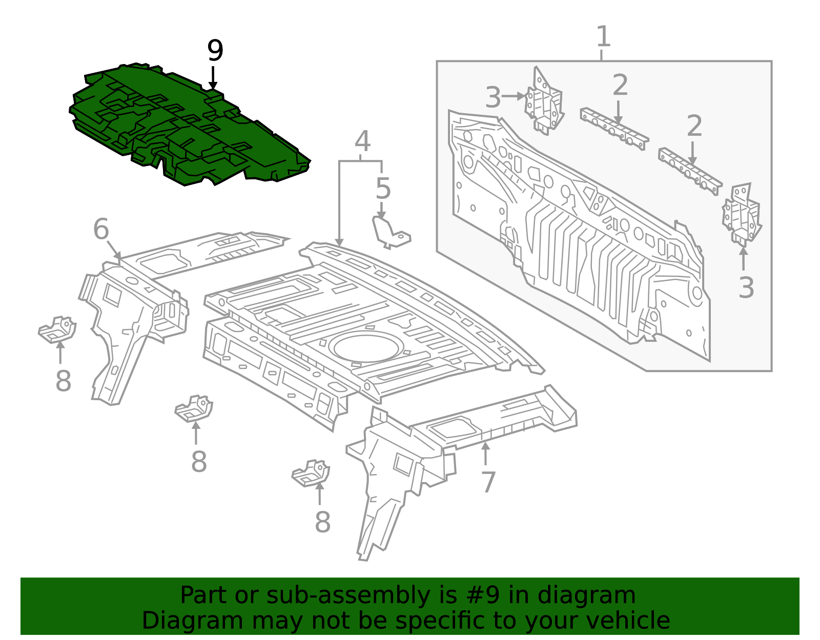 64165-06290 - Package Tray Insulator 2018-2025 Toyota Camry | Longo ...