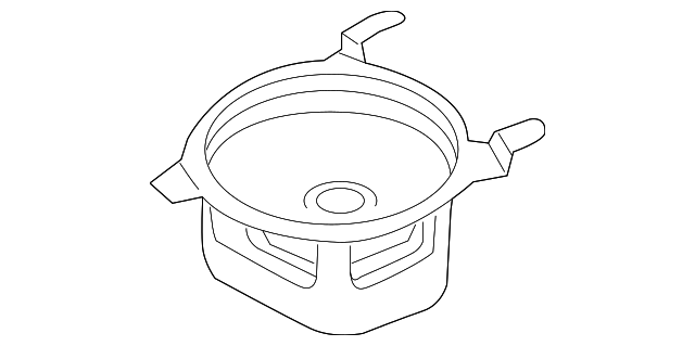 2000-2006 Nissan Sentra Woofer 28138-5M000 | Boro Nissan Parts