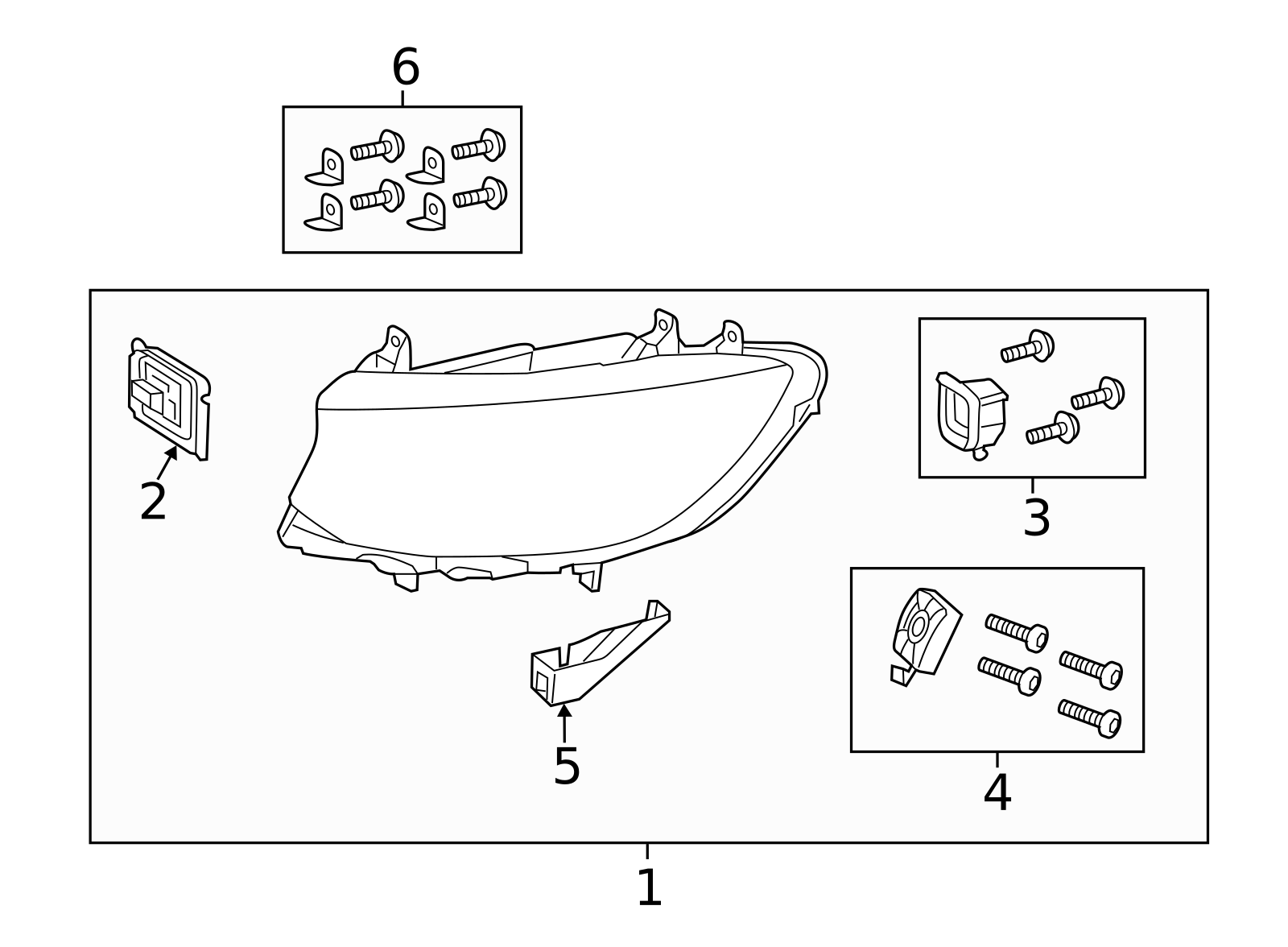 9109068600 - Headlamp Assembly Mercedes-Benz Premier Parts