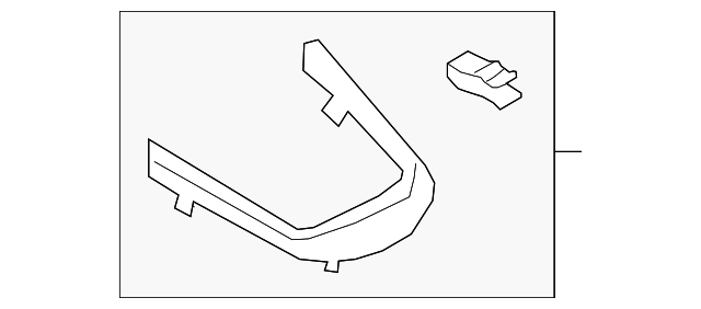 2016-2020 Toyota Trim Bezel 58845-WB003 | Toyota Parts Center