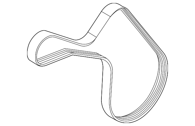 25212-2MHA0 - Hyundai Serpentine Belt 2021-2025 Hyundai | Performance ...