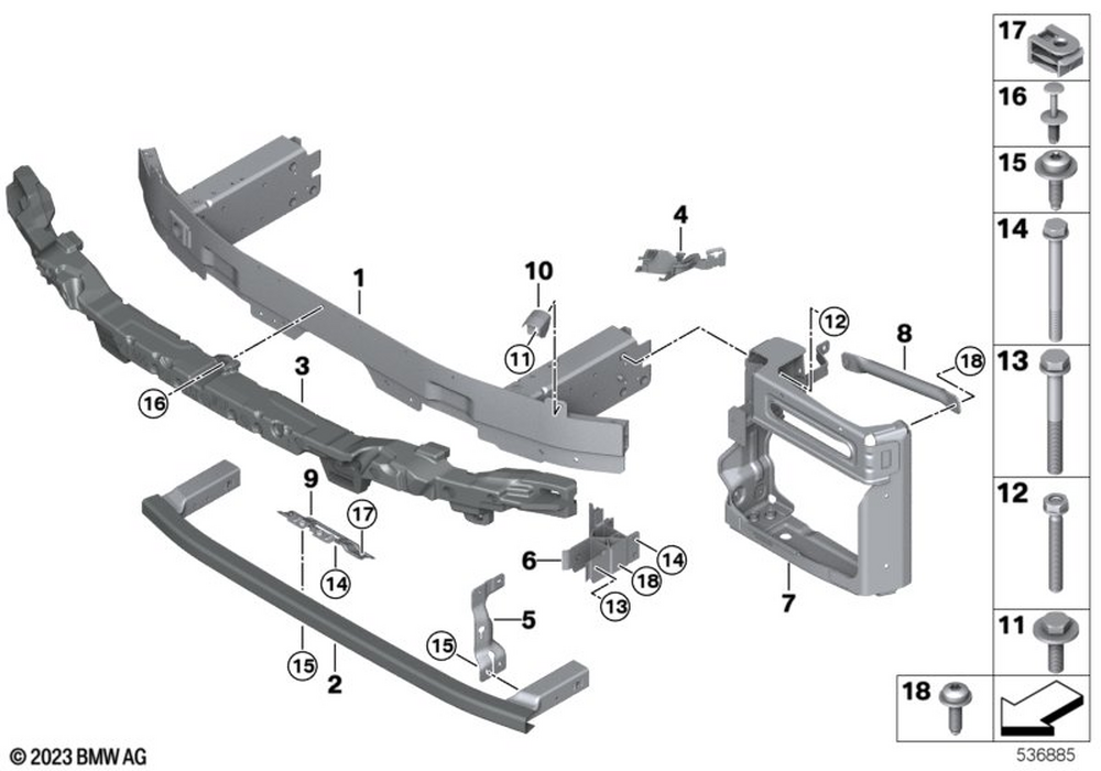 51117421635 - BMW Adapter Left 2018-2026 BMW | Performance Auto Parts