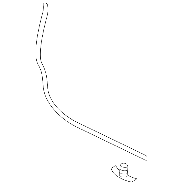 5G4-837-652-B - Door Weather-Strip 2015-2019 Volkswagen | Wolfsburg ...
